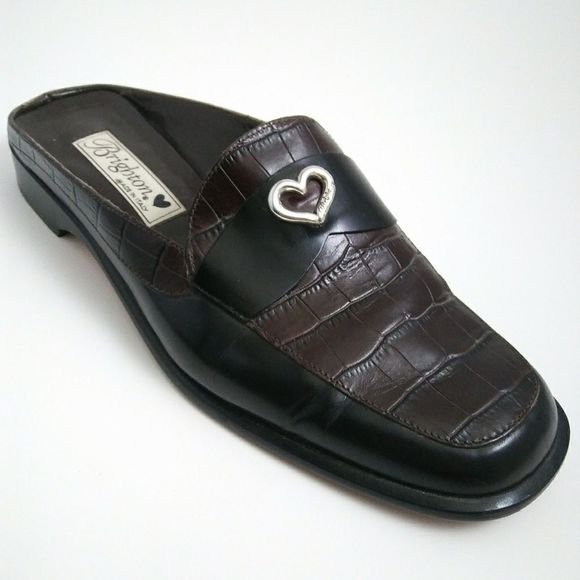 Brighton | Shoes | Brightonwomens Jade Slide Shoes 75 Slip On Close Toe ...